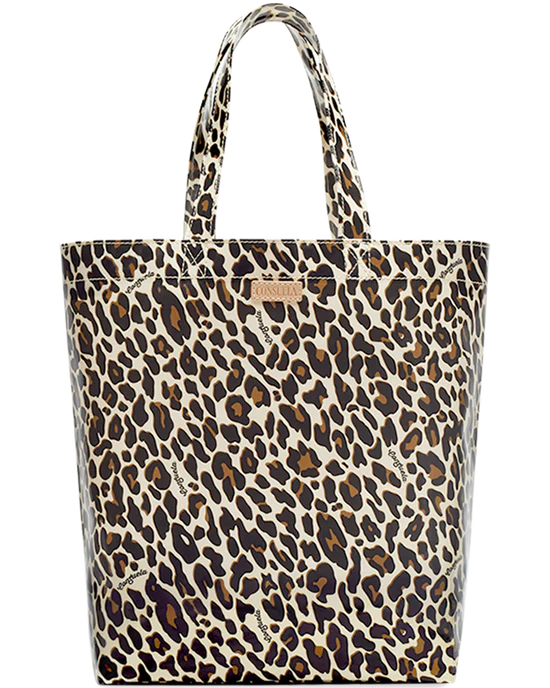 Consuela Mona Brown Leopard Grab 'n' Go Basic Tote – House to Home ...