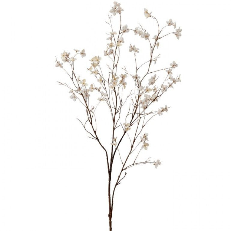 Cream Autumn Wild Dogwood Spray 51" – House to Home Creations / H2H Apparel