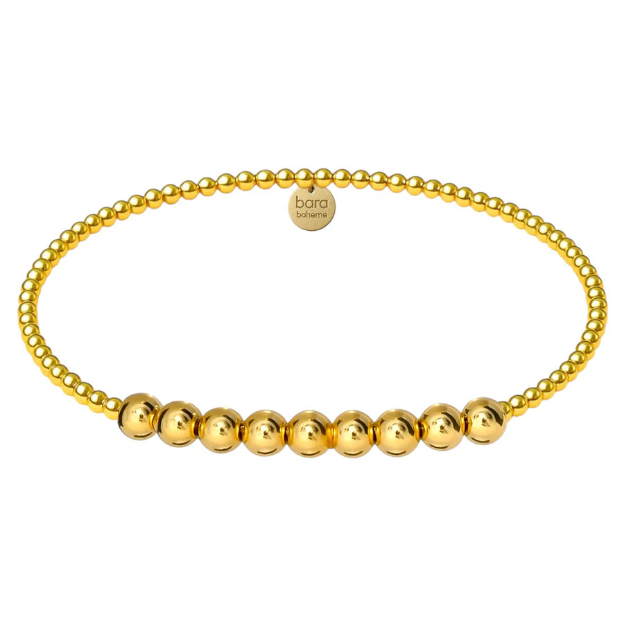 Robyn 14K Gold Filled Beaded Bracelet – House to Home Creations / H2H ...