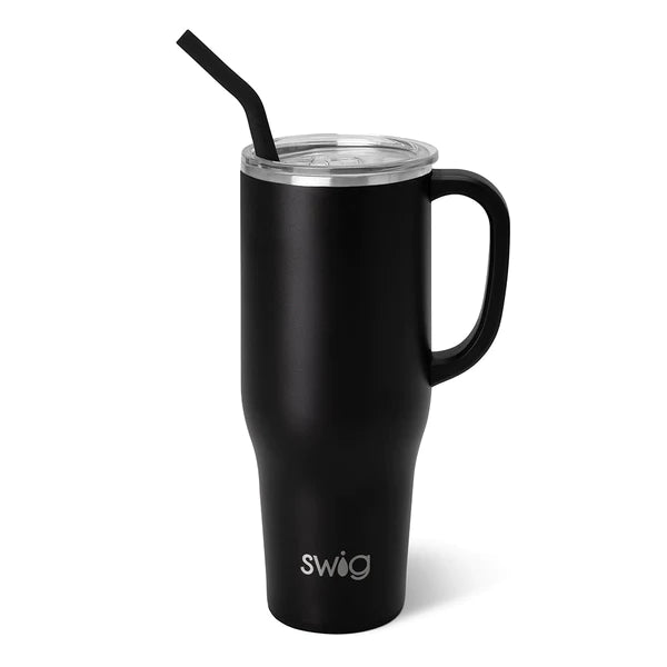 SWIG Black Mega Mug 40oz – House to Home Creations / H2H Apparel